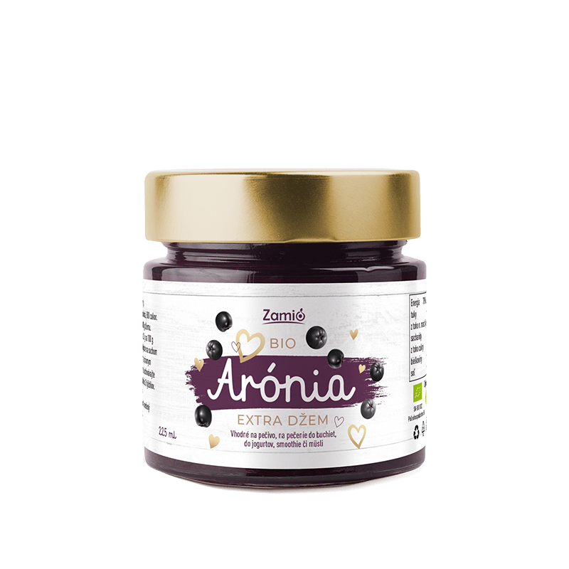 Zamio džem BIO Arónia 225ml | Zamio.sk